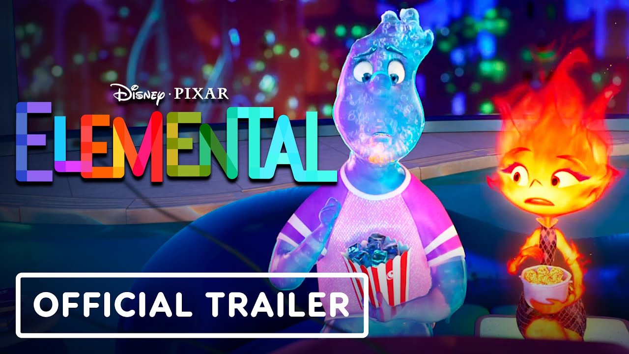 Elemental - Official Disney+ Date Announcement Trailer (2023) Leah Lewis, Mamoudou Athie - The ...