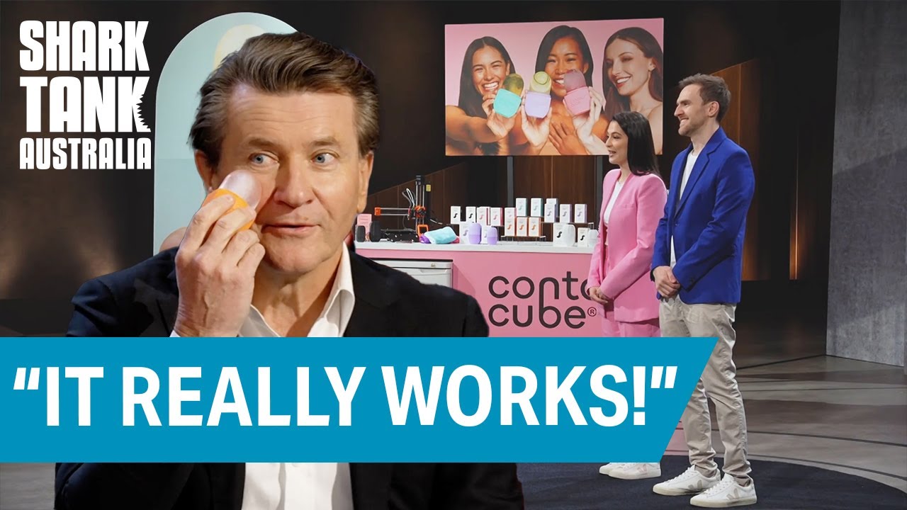 Can Contour Cube Get A Deal With 4 Sharks ? | Shark Tank Australia ...