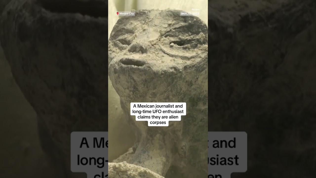 Researchers presented the remains of alleged 'non-human' beings in ...