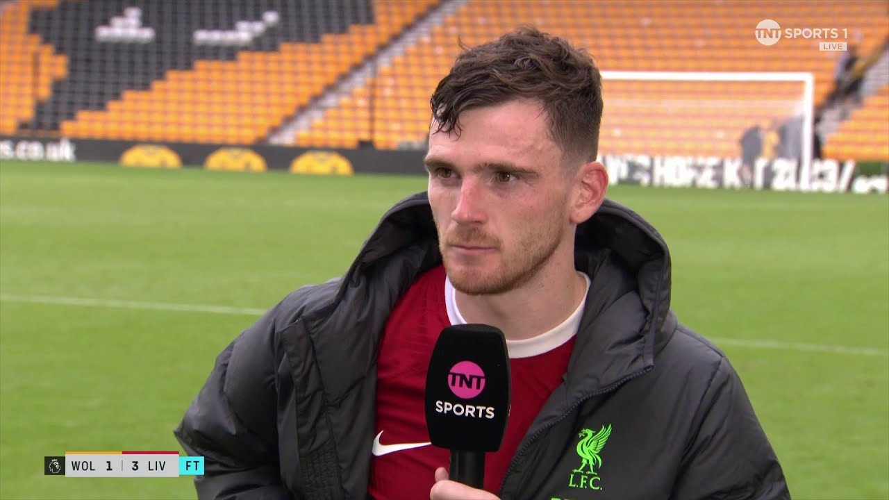 "I don't get many, so it's nice to score!" - Robertson on Wolves ...