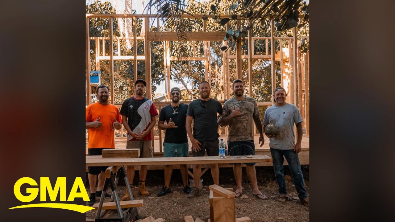 Volunteers help build tiny homes for friend who lost home in fire - The ...
