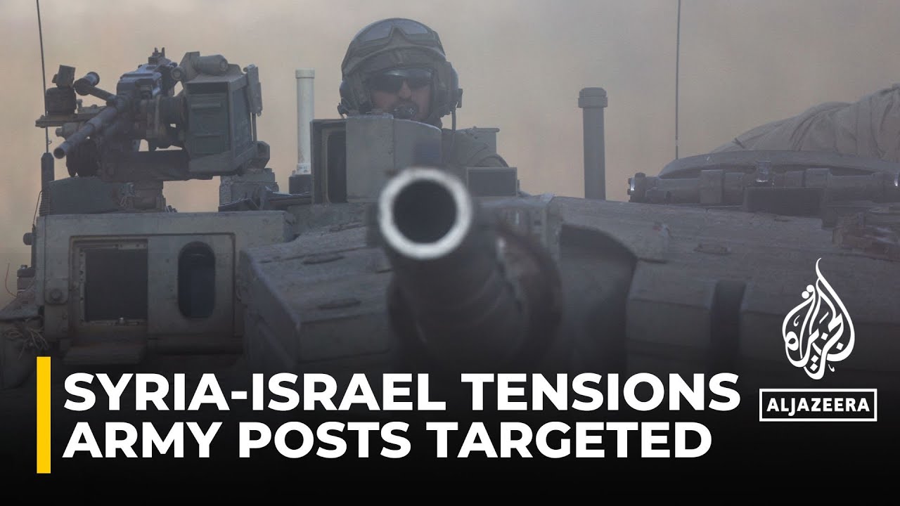 Syrian state TV reports two army posts hit by Israeli strikes in Deraa ...