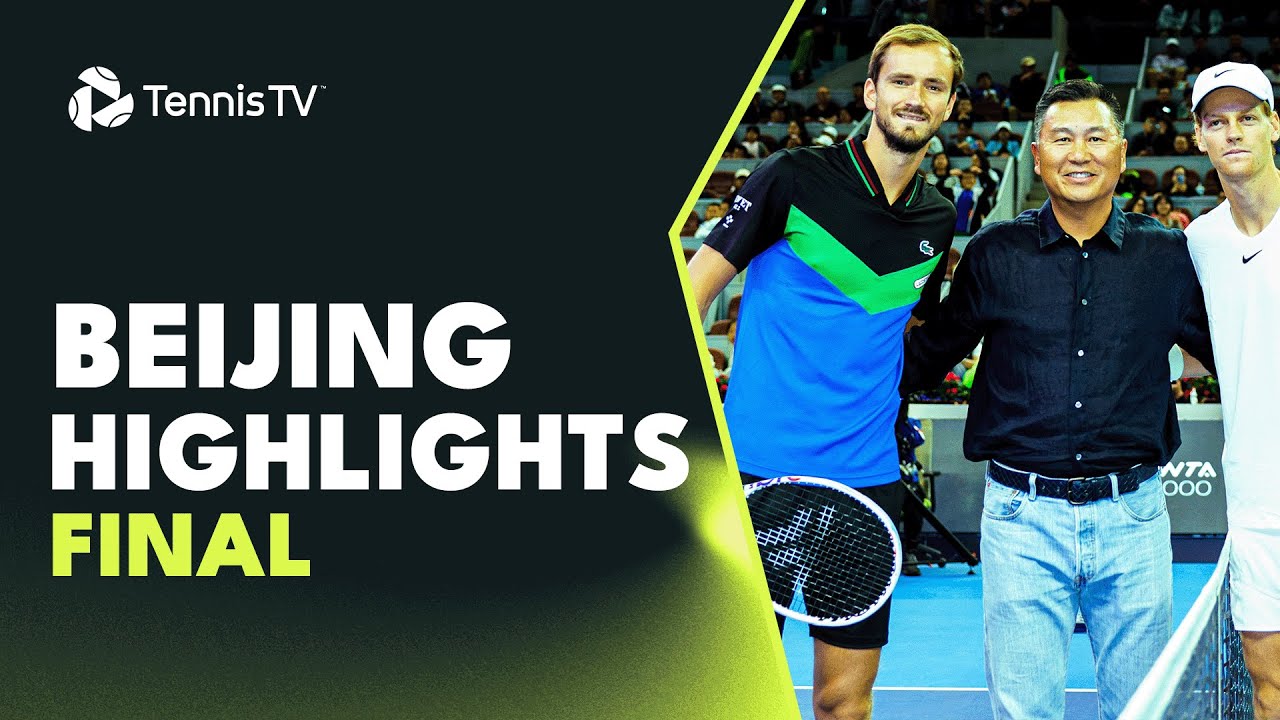 Jannik Sinner vs Daniil Medvedev For The Title | Beijing 2023 Final ...