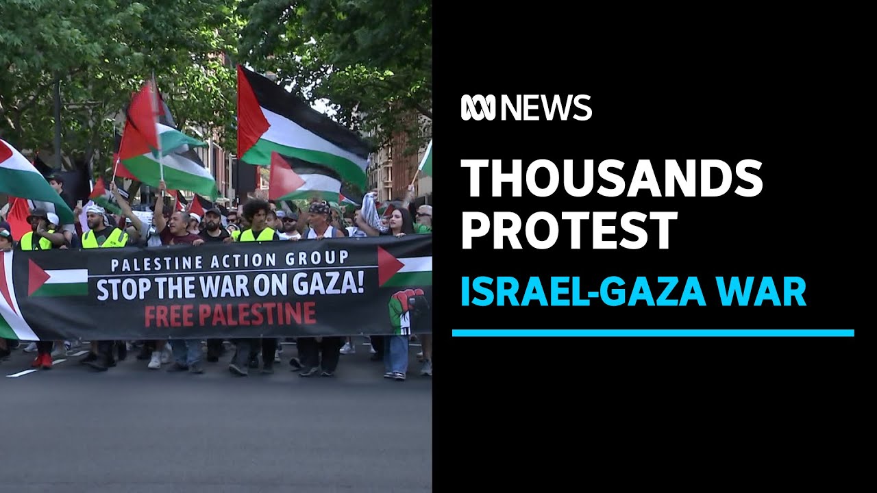 Tens of thousands march in pro-Palestinian rallies in Australia and ...