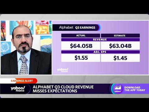 Google: Alphabet Q3 earnings tops expectations, analyst says cloud revenue 'a slight yellow flag ...