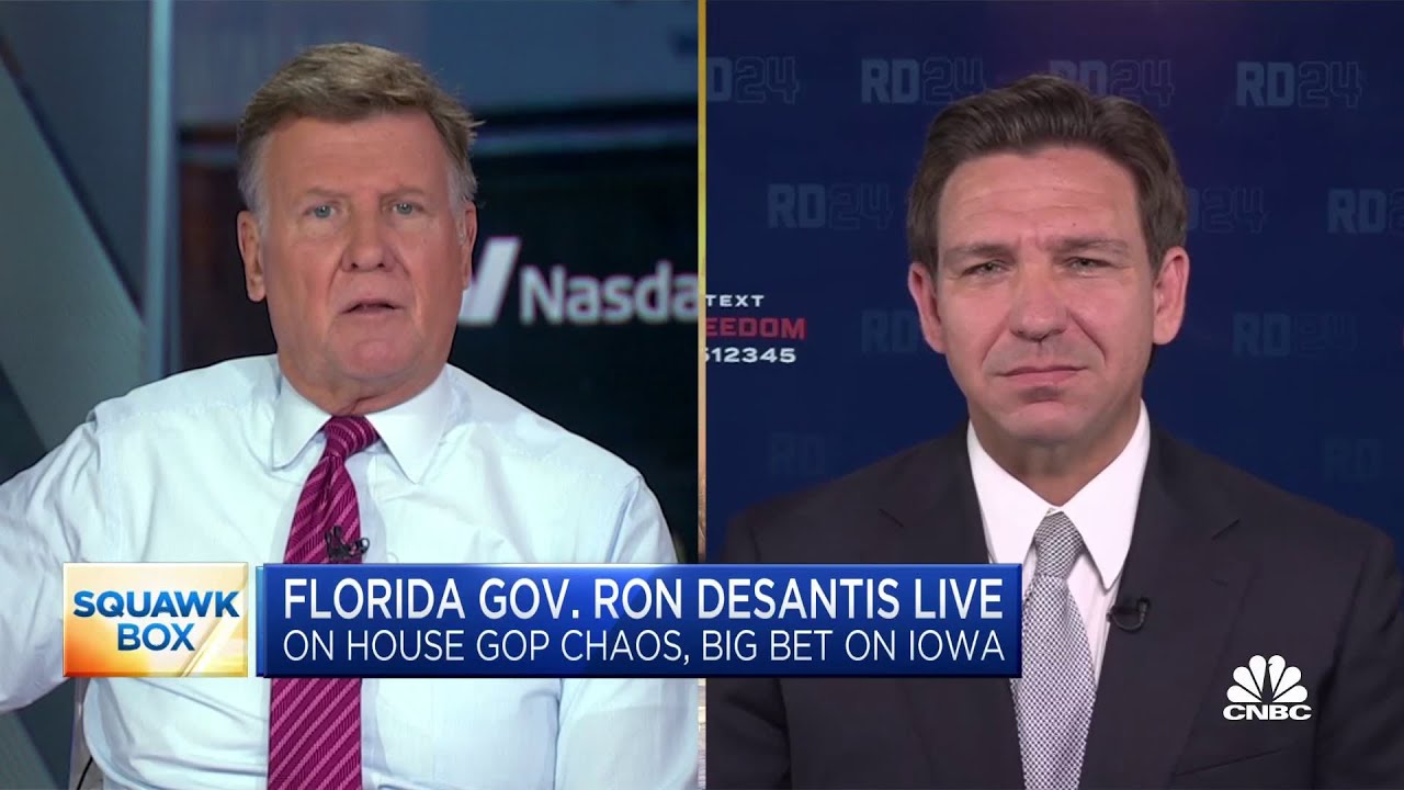 Florida Gov. Ron DeSantis: A strong majority of this country want 'a ...