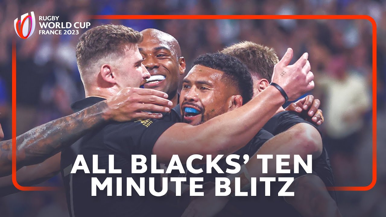 New Zealand's rapid ten minutes | Rugby World Cup 2023 - The Global Herald