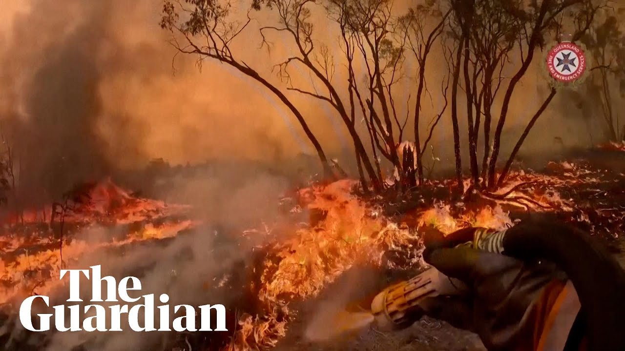 Wild bushfires continue to threaten towns across Queensland - The ...