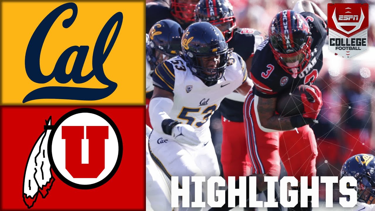 California Golden Bears vs. Utah Utes | Full Game Highlights - The ...