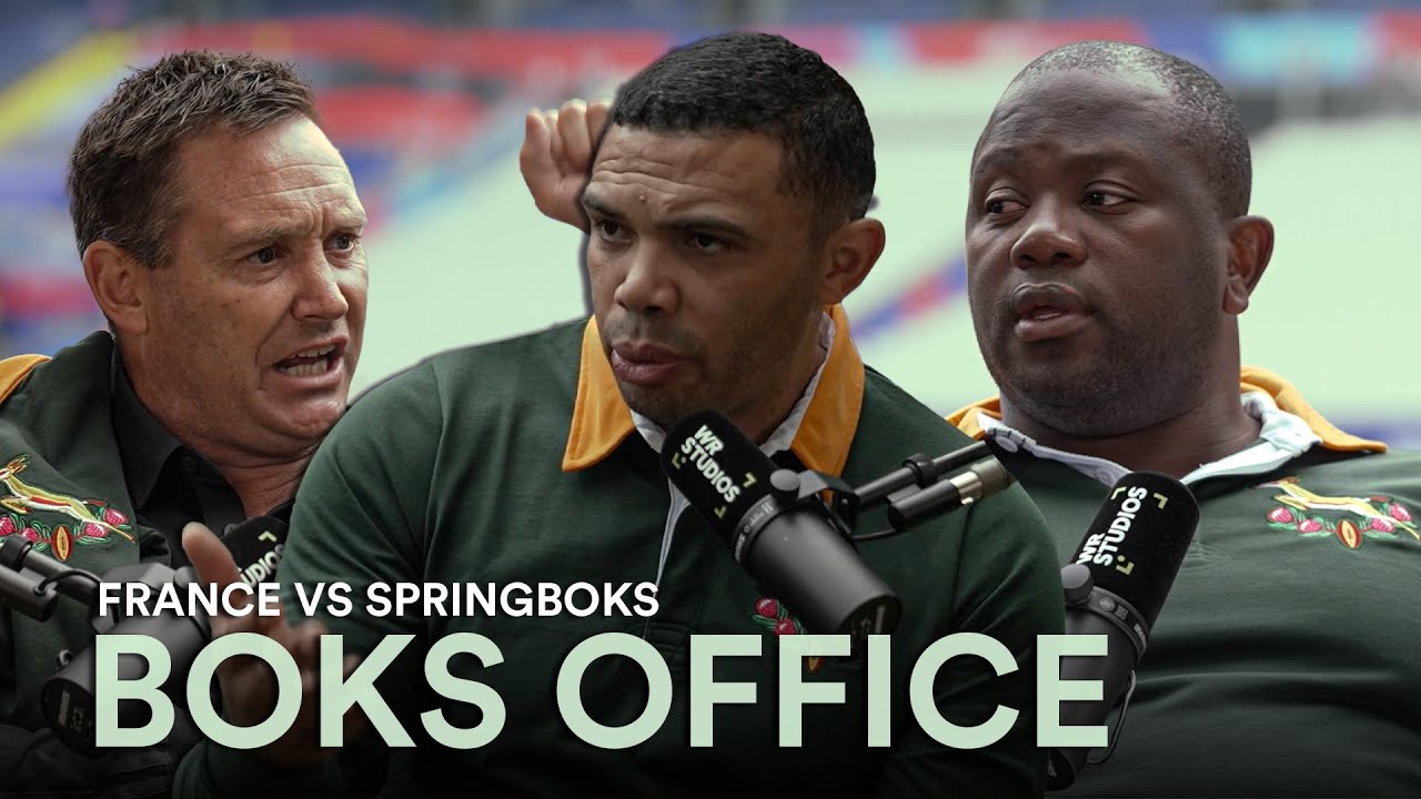 Springbok and New Zealand legends predict France vs Springboks in Rugby World Cup | Boks Office ...