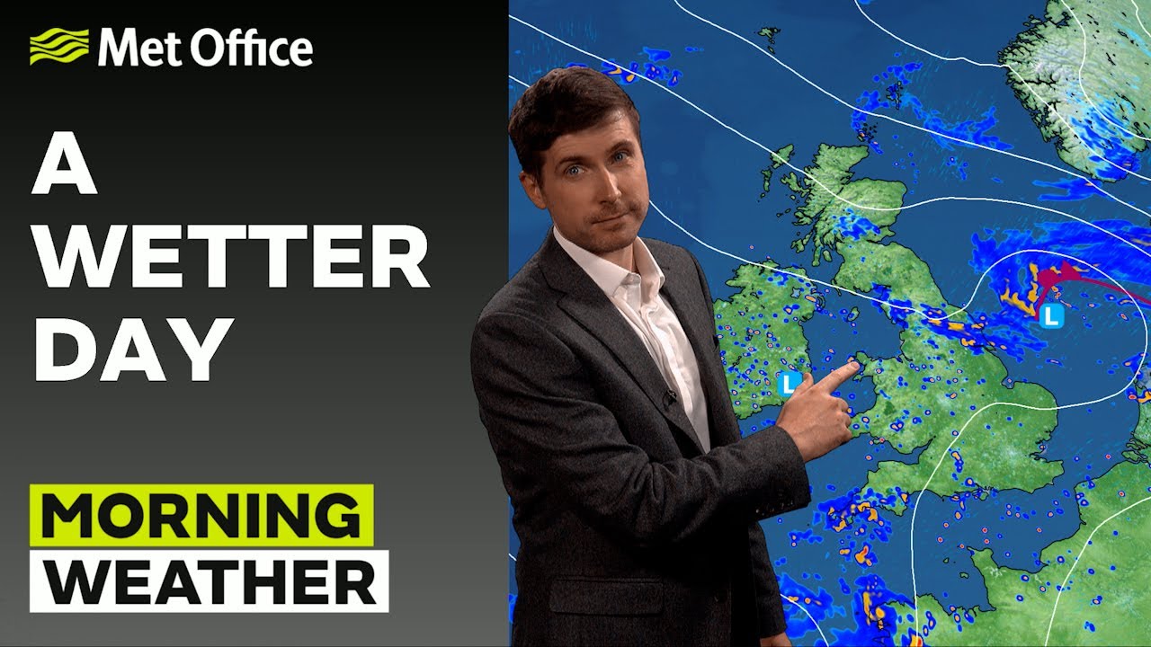 24/10/23 – It's so wet – Morning Weather Forecast UK – Met Office ...