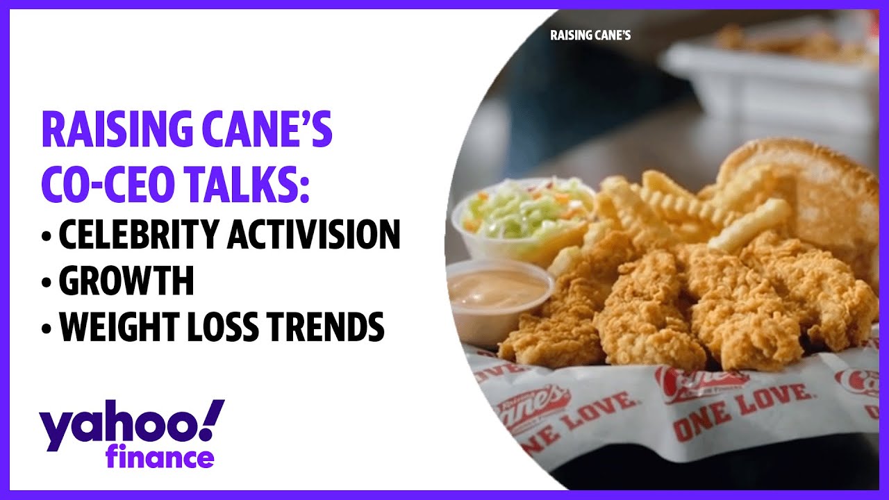 Raising Cane's Co-CEO talks expansions, celeb partnerships, and weight ...