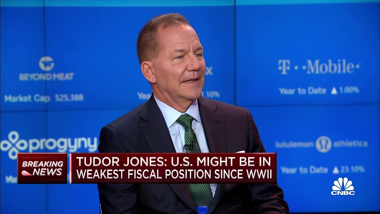 Paul Tudor Jones: Really challenging time to want to be an equity investor in U.S. stocks right ...