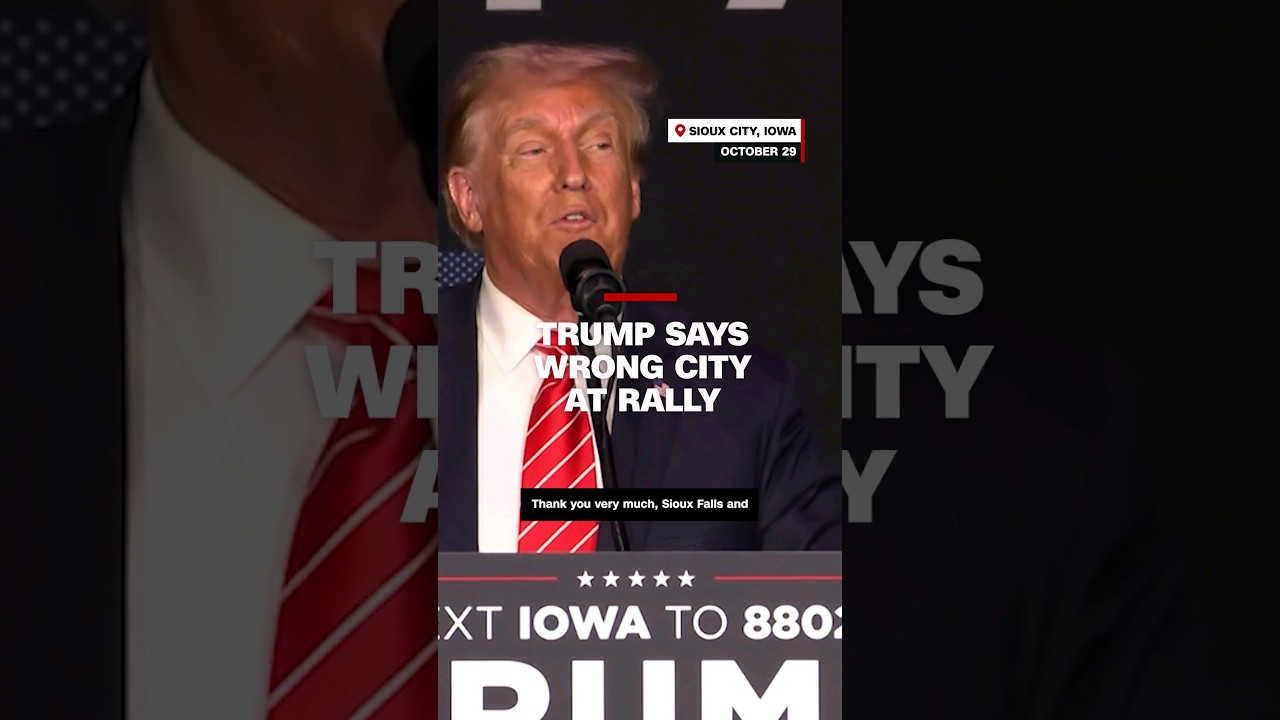 Trump says wrong city at rally - The Global Herald