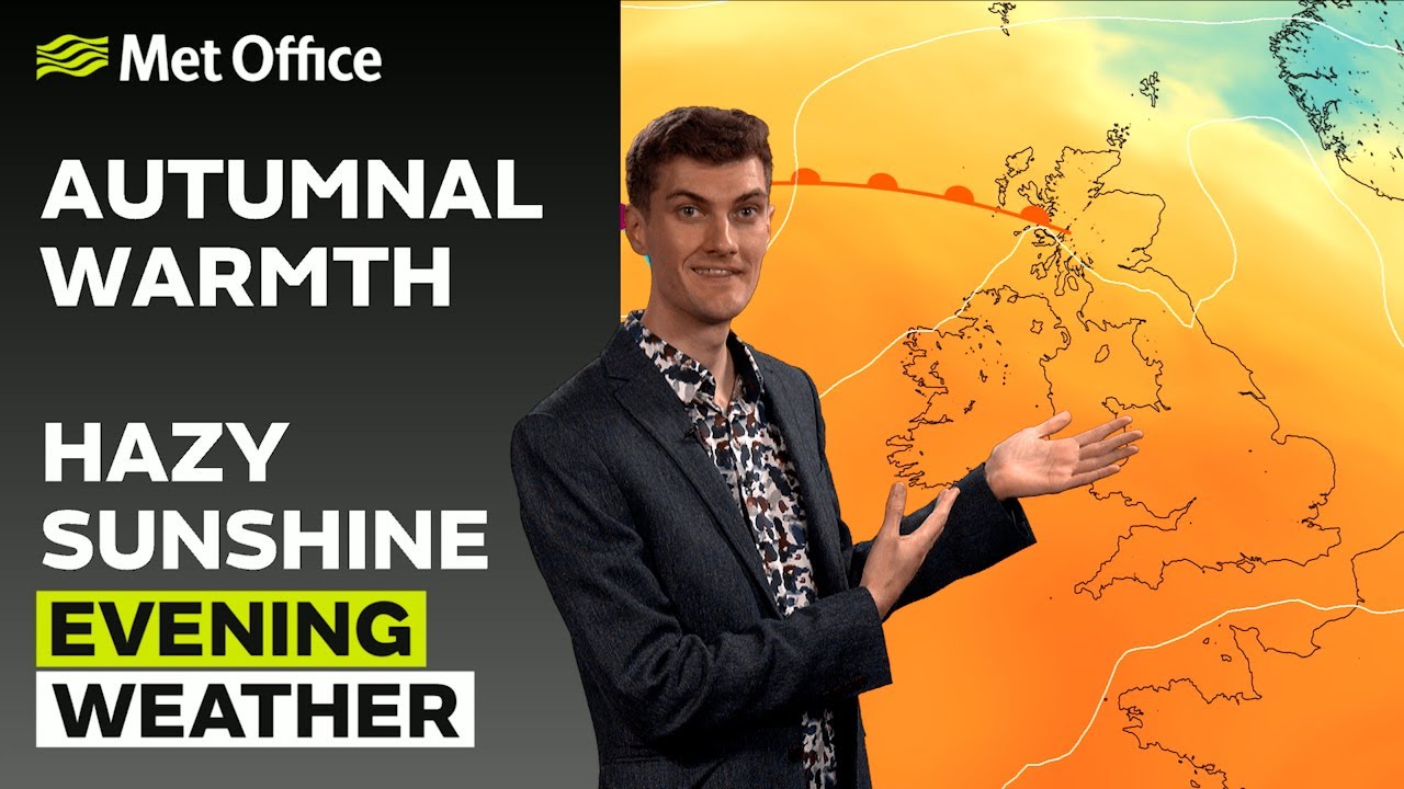 09/10/23 – Further rain reaching Scotland – Evening Weather Forecast UK ...