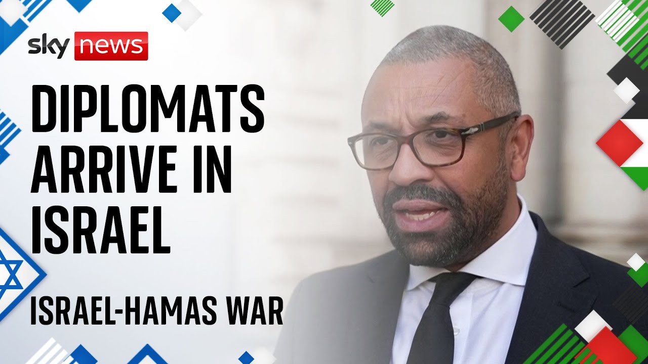 Israel-Hamas war: British Foreign Secretary arrives in Israel - The ...