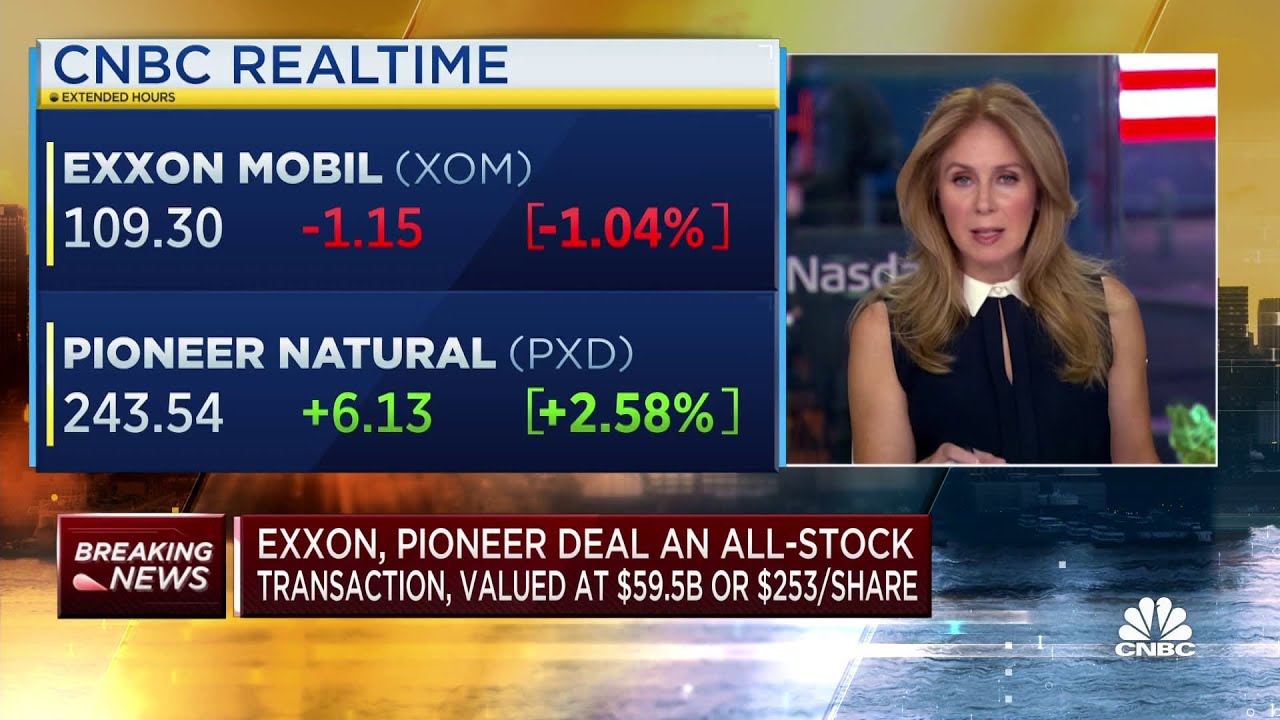 Exxon Mobil agrees to buy Pioneer Natural Resources for nearly $60 ...