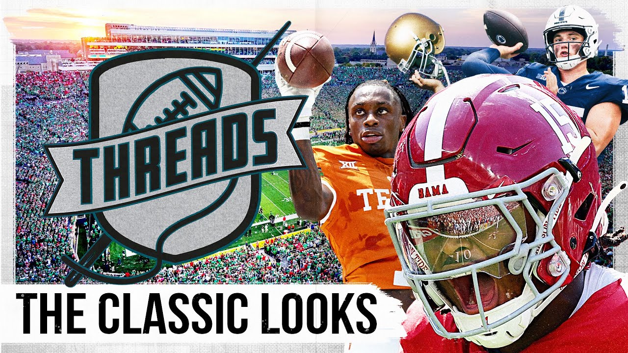 The classic cool of Alabama, Notre Dame, Penn State and Texas' uniforms ...