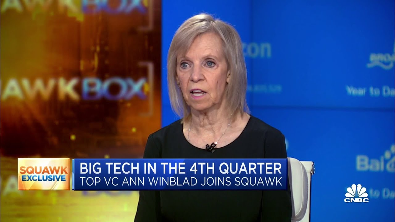 Tech investor Ann Winblad: The A.I. boom is 'really real', delivers ...