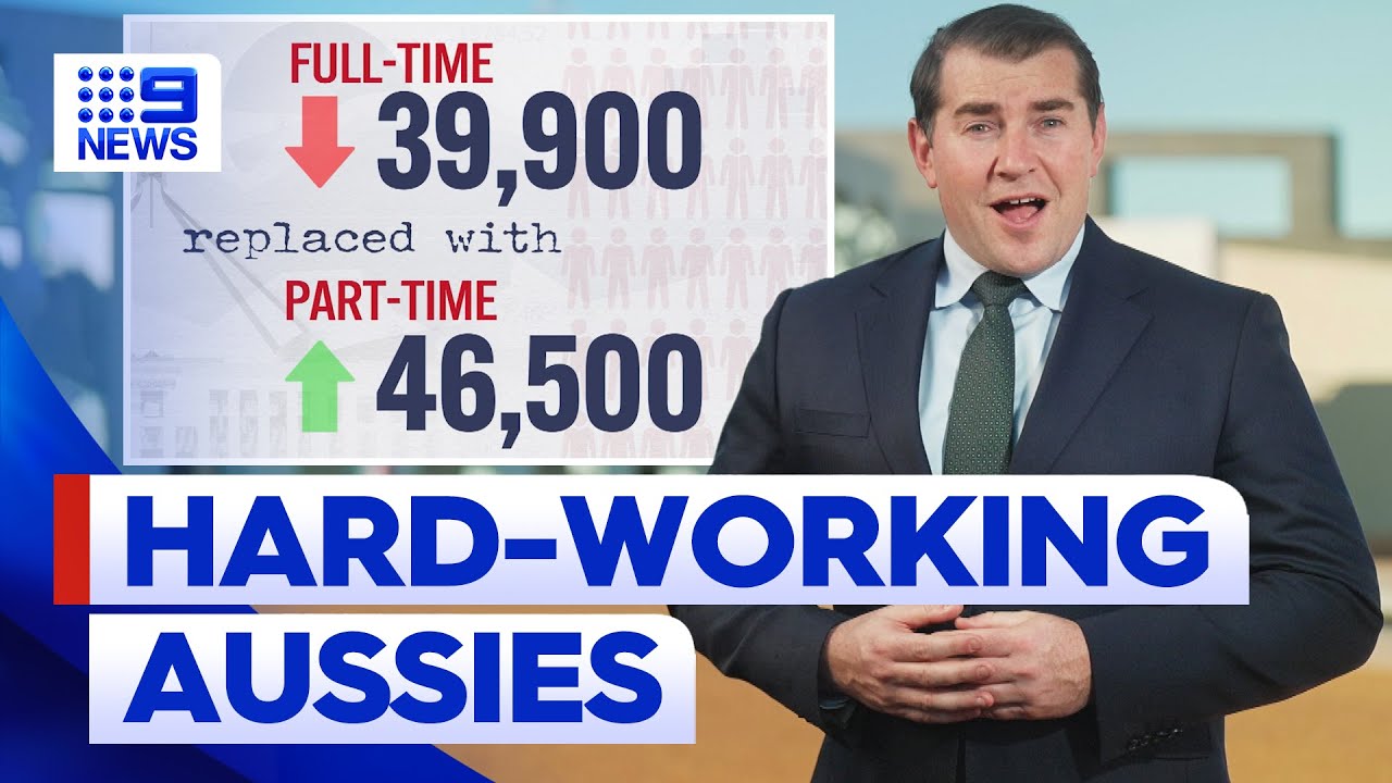 More Aussies working now than ever before, data shows | 9 News ...