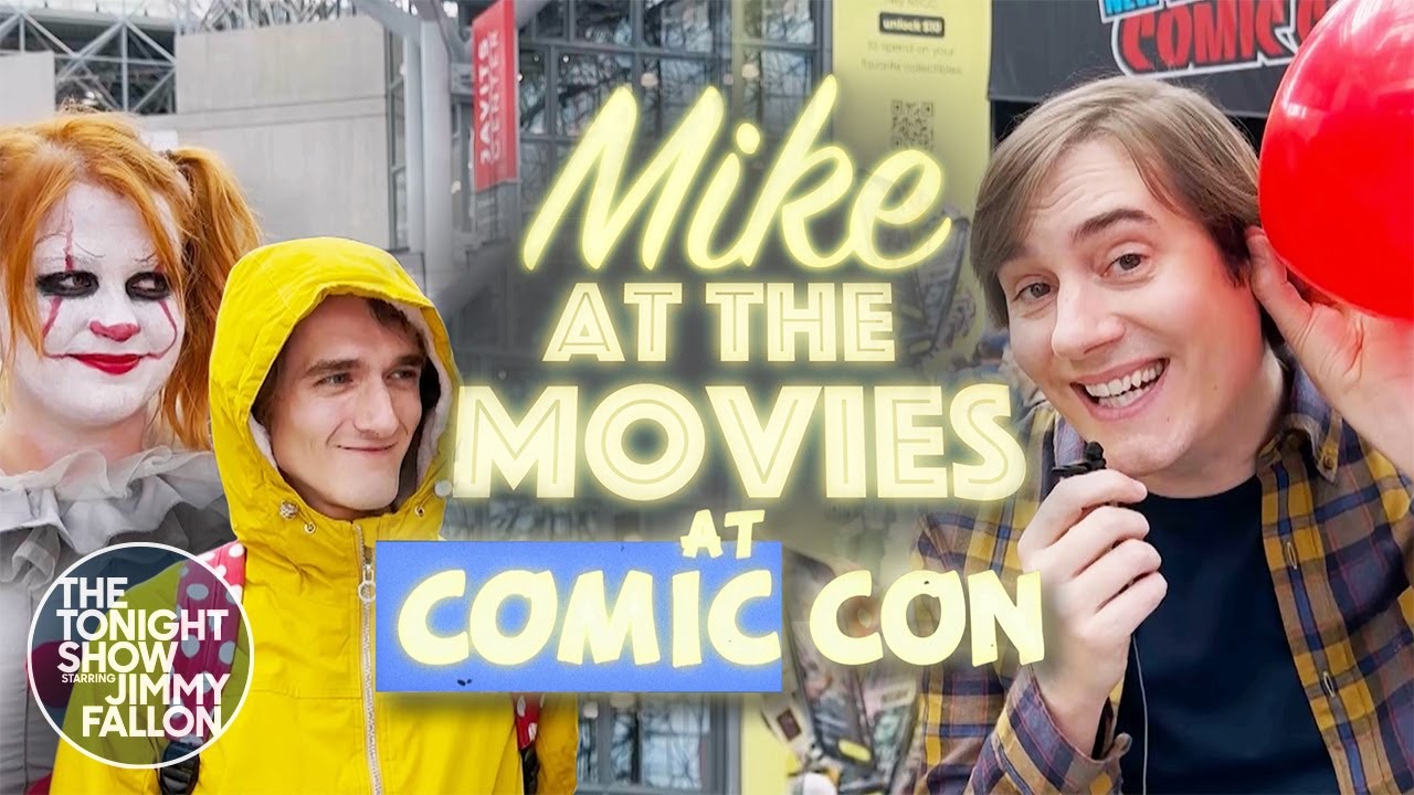 Tonight Show Writer Mike Hanford Interviews New York Comic Con Fans ...
