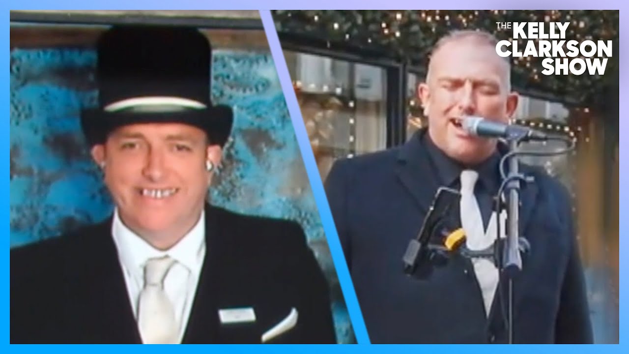 Kelly Clarkson Meets Ireland's Viral Singing Doorman - The Global Herald
