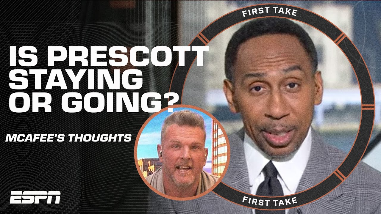 Pat McAfee tells Stephen A. that Dak isn't going anywhere anytime soon ...