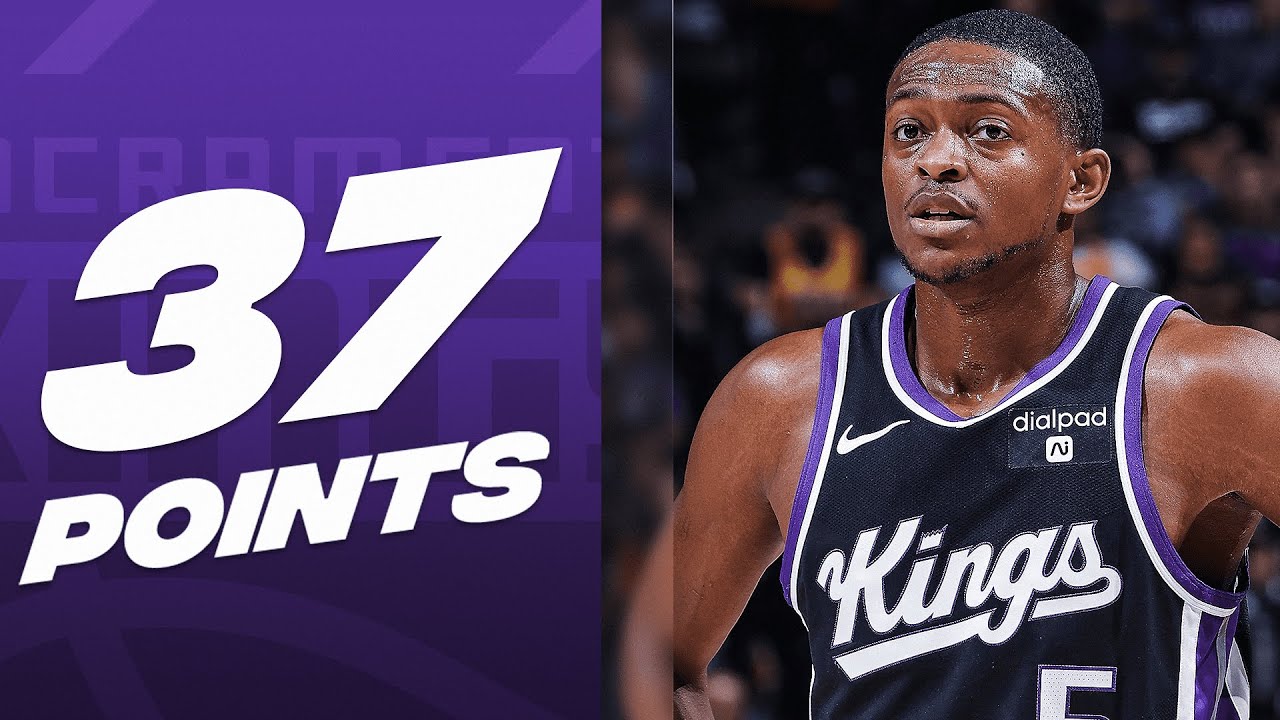 De'Aaron Fox Drops CLUTCH 37 Points In Kings OT W! | October 29, 2023 ...