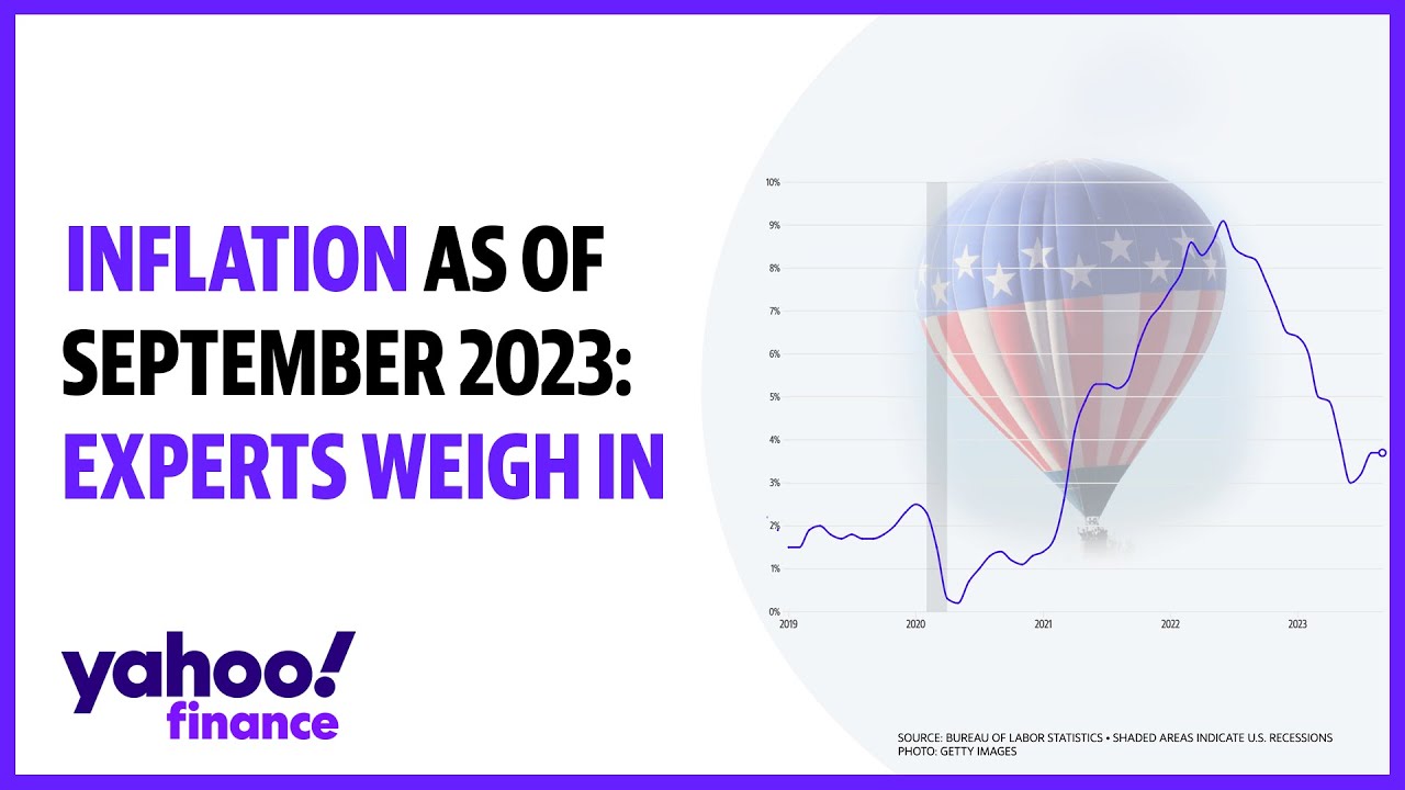 Inflation as of September 2023: Experts weigh in - The Global Herald