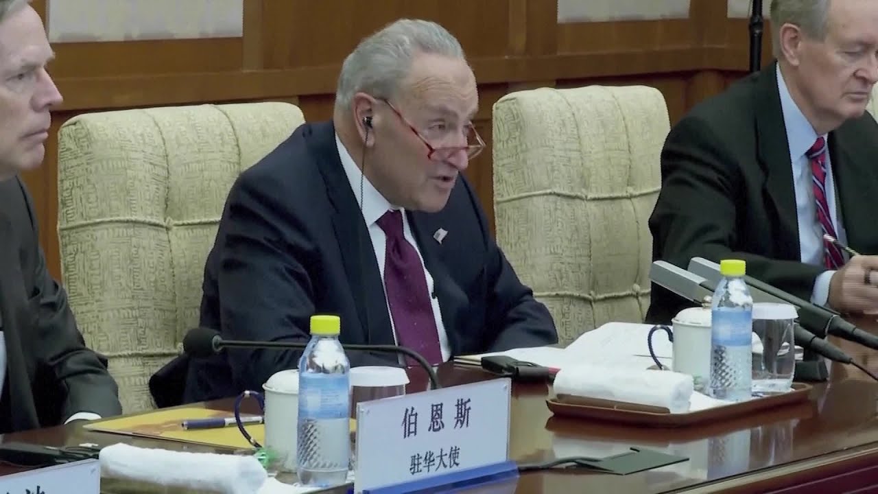 Senator Schumer Confronts China on Israel-Hamas Statement - The Global ...