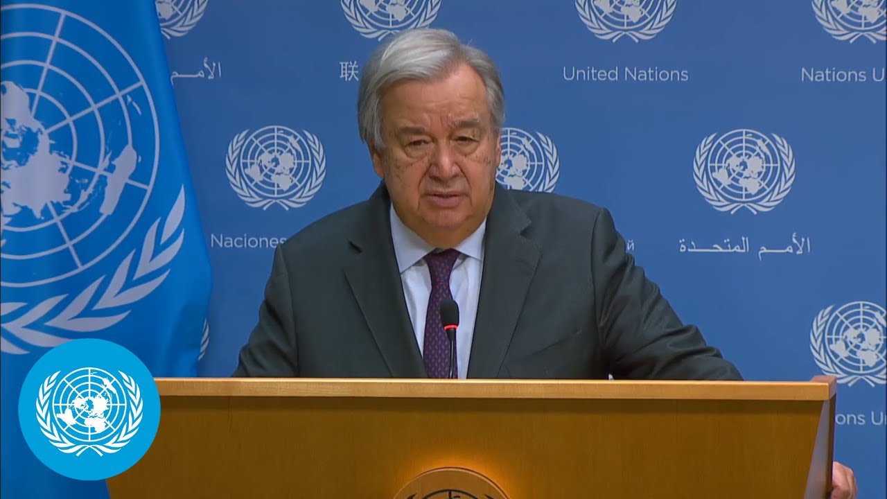 Middle East Crisis: Briefing by UN Chief | United Nations - The Global ...