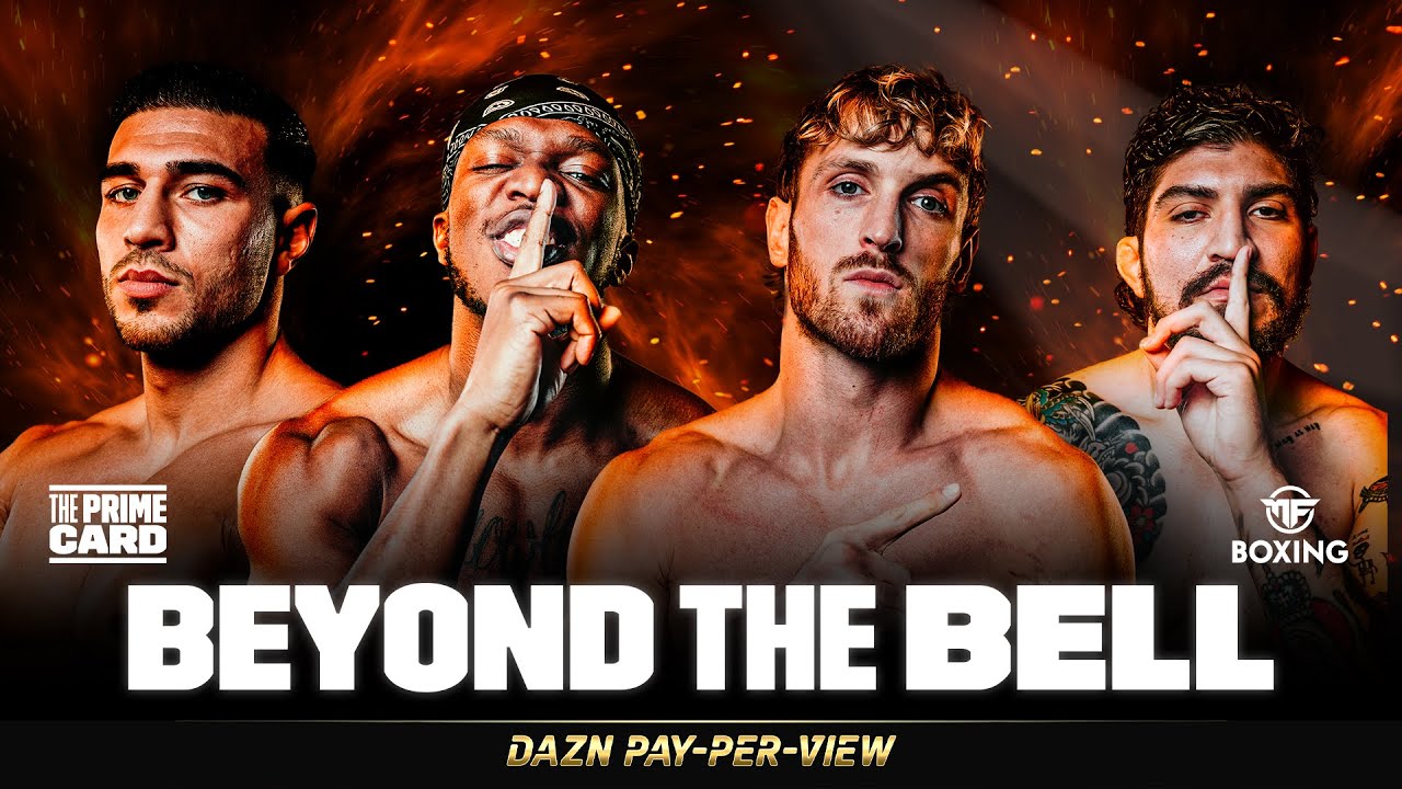 KSI VS. TOMMY FURY & LOGAN PAUL VS. DILLON DANIS | THE PRIME CARD BEYOND THE BELL LIVESTREAM ...