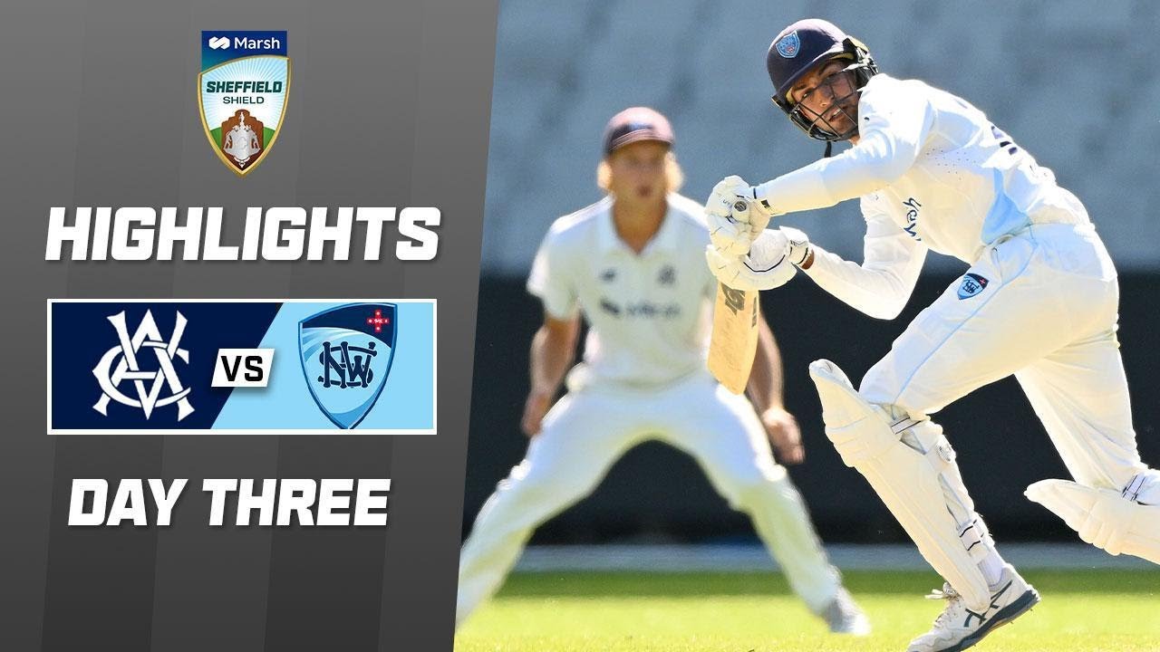 Victoria v NSW | Sheffield Shield 2023-24 | Day 3 - The Global Herald