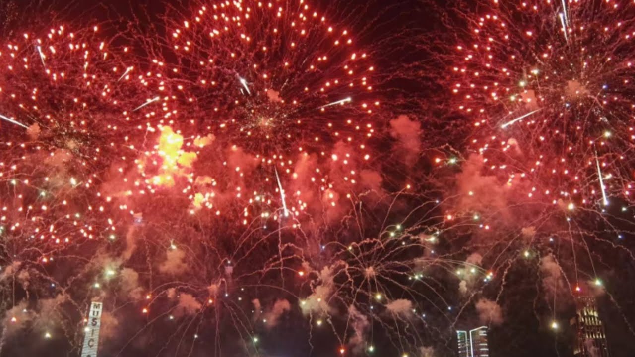 Vibrant fireworks light up Victoria Harbour's skyline - The Global Herald