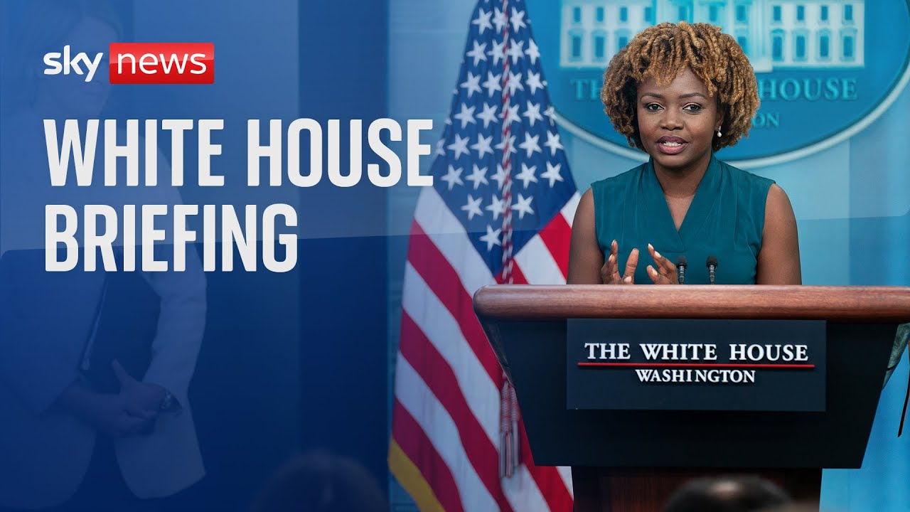 Watch live: White House Press Secretary holds news conference - The ...