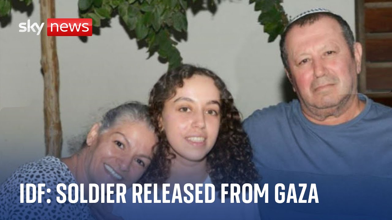 Israel-Hamas war: Israeli female soldier released 'during Gaza ground ...