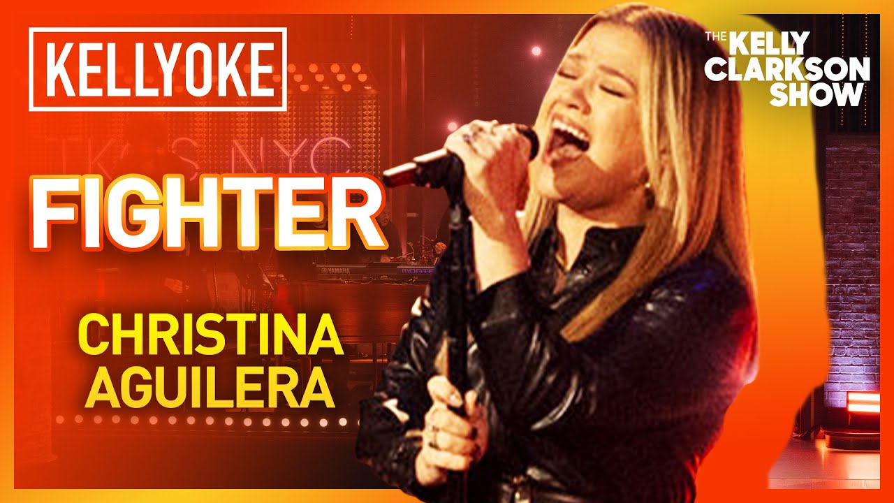 Kelly Clarkson Covers 'Fighter' By Christina Aguilera | Kellyoke - The ...