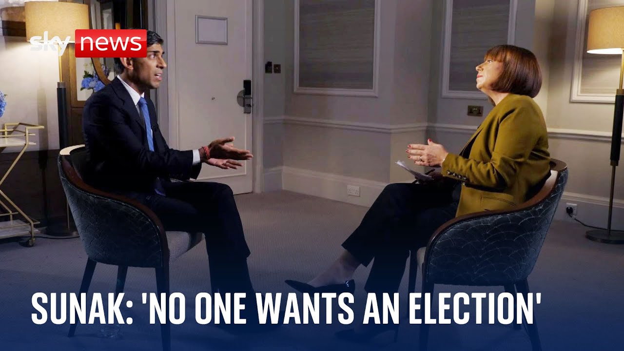 Rishi Sunak says 'no one wants an election' in interview ahead of Tory Party conference speech ...