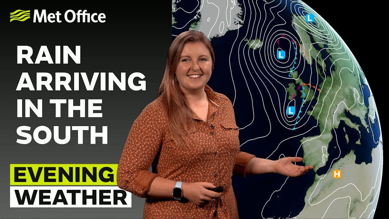 12/10/23 – Rain Arriving in the South – Evening Weather Forecast UK ...