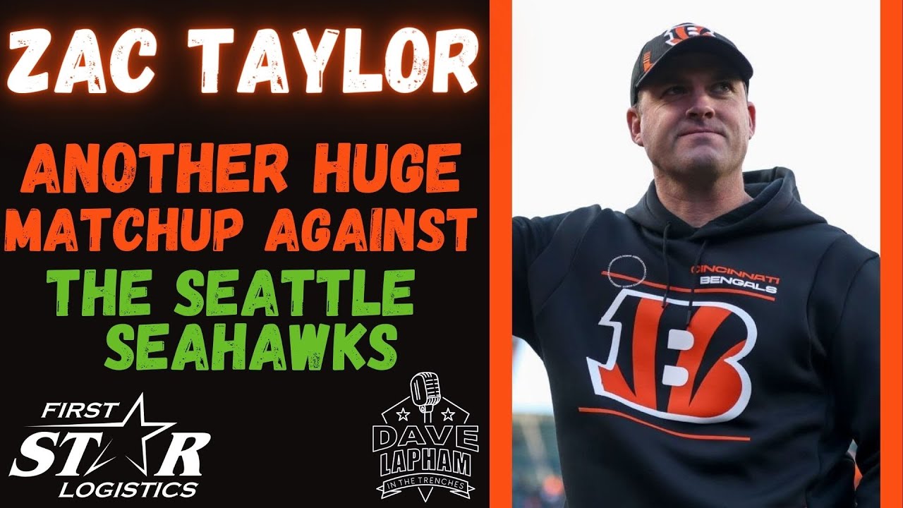 Cincinnati Bengals Head Coach Zac Taylor | Another Huge Matchup Against ...