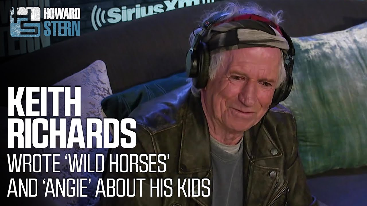 Keith Richards Wrote “Wild Horses” and “Angie” for His Children - The ...