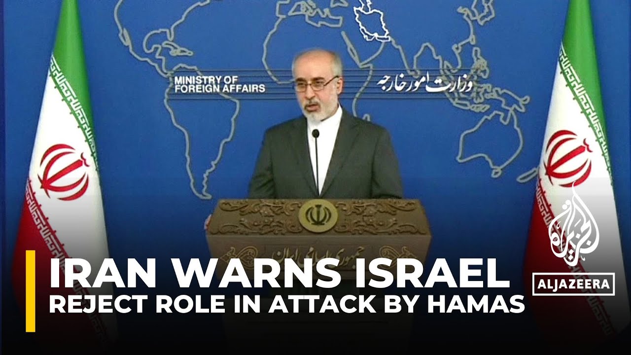 Iran has rejected allegations it had a role in the assault on Israel by ...