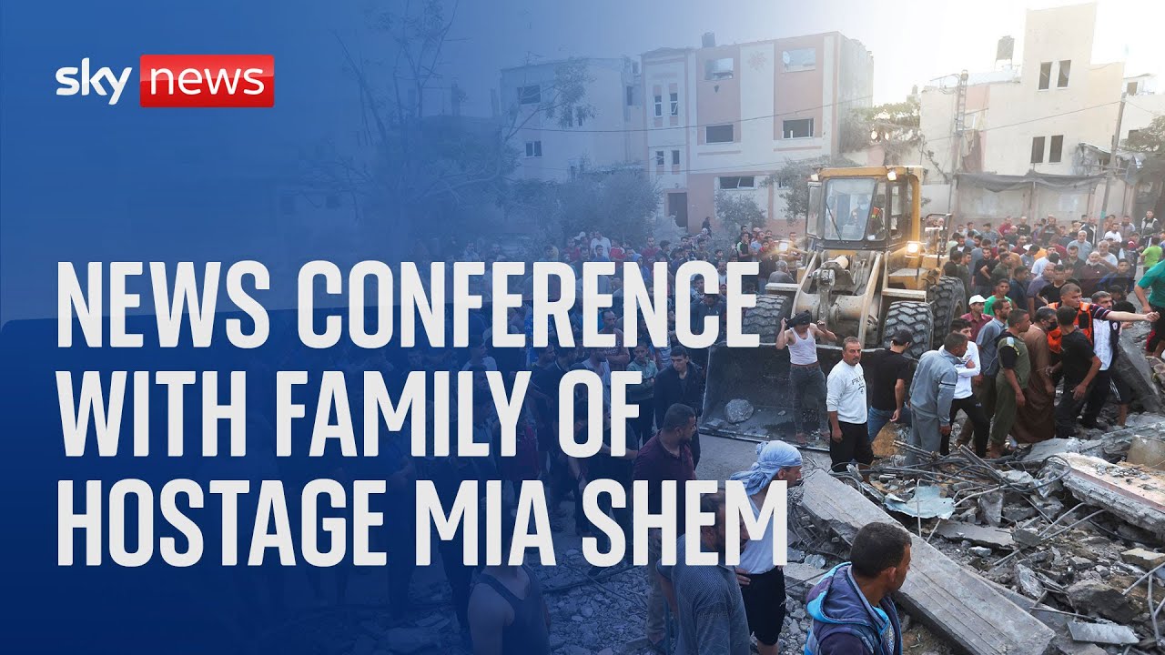 Watch live: News conference with family of Hamas hostage Mia Shem - The ...