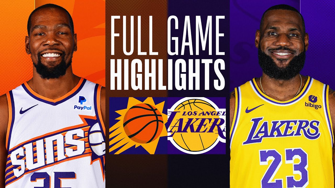 SUNS at LAKERS | FULL GAME HIGHLIGHTS | October 26, 2023 - The Global ...