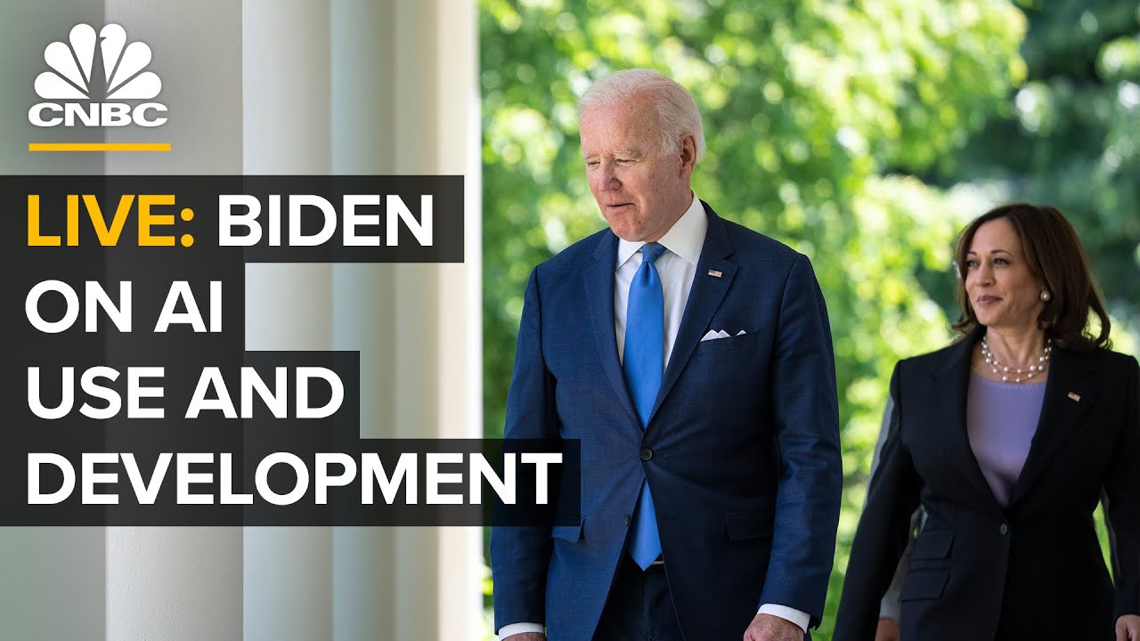 LIVE: President Biden and VP Harris speak on safe development and use ...