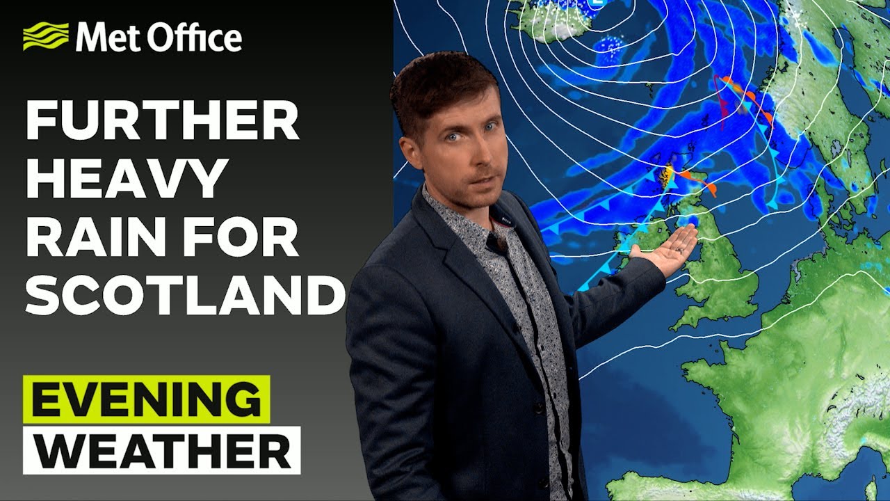 09/10/23 – Further rain reaching Scotland – Evening Weather Forecast UK ...