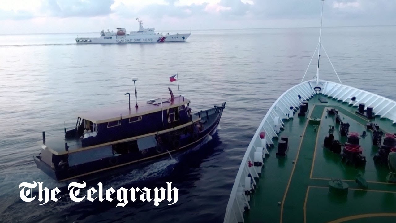 South China Sea: Chinese vessel hit Philippine ship, Manila says - The ...