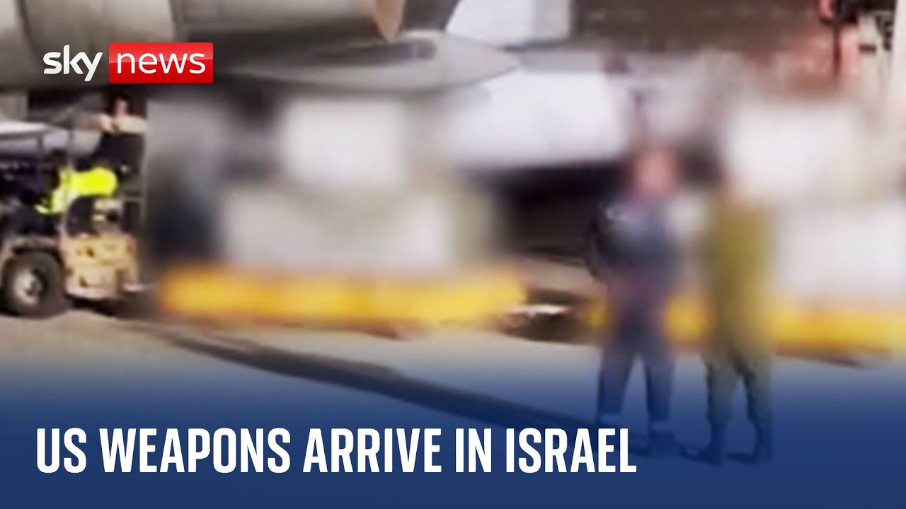 Israel-Hamas war: US shipment of advanced weaponry lands in Israel ...