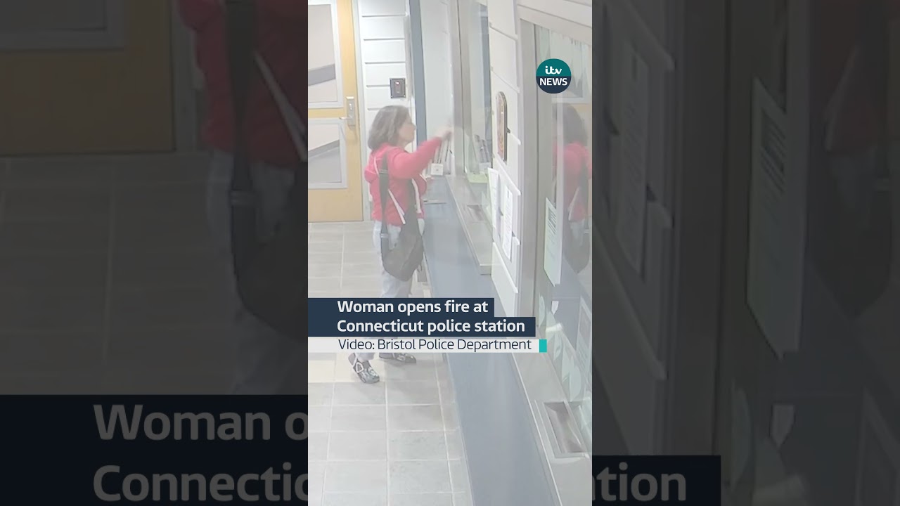 Woman opens fire at Connecticut police station #usa #connecticut # ...