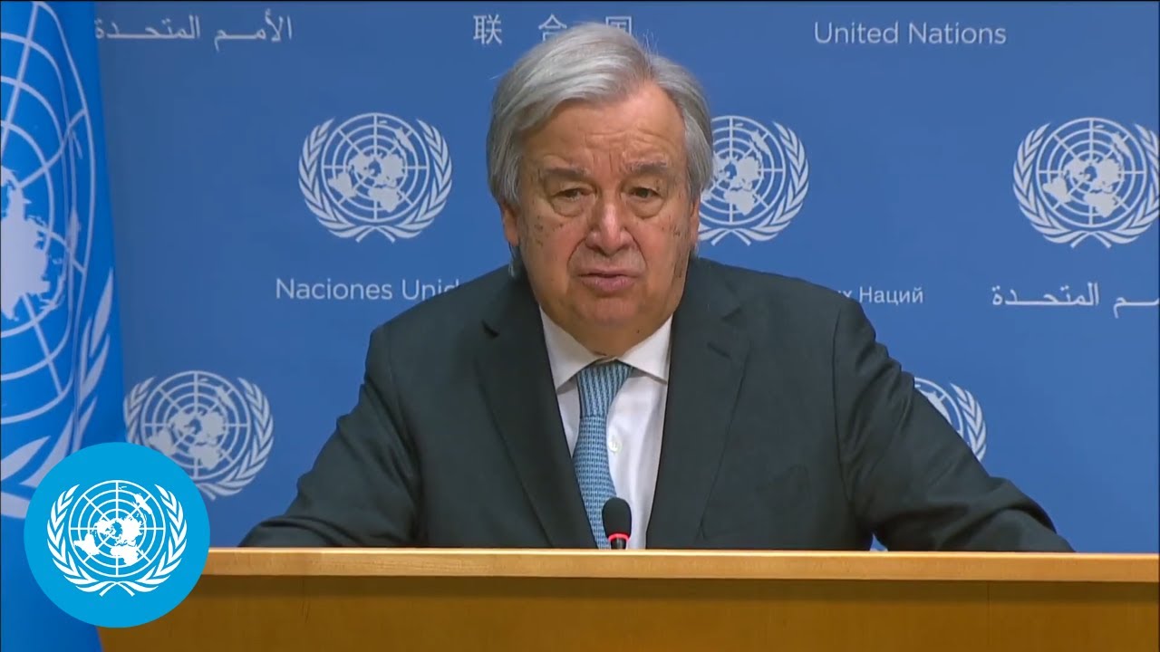 UN Chief on launching the Advisory Body on Artificial Intelligence (26 ...